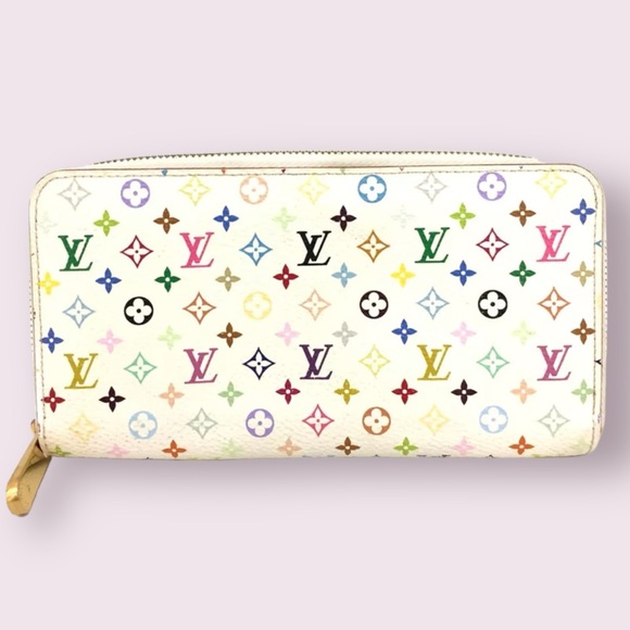 Louis Vuitton | Bags | Louis Vuitton Lv Murakami Multicolor Zippy ...